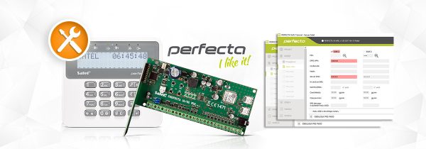 GSM w centralach PERFECTA - programowanie przez Perfecta SOFT