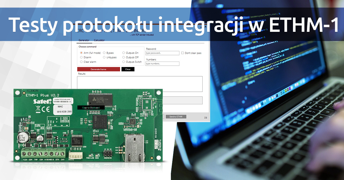 Integracja z centralą INTEGRA - generator sumy kontrolnej dla protokołu ...