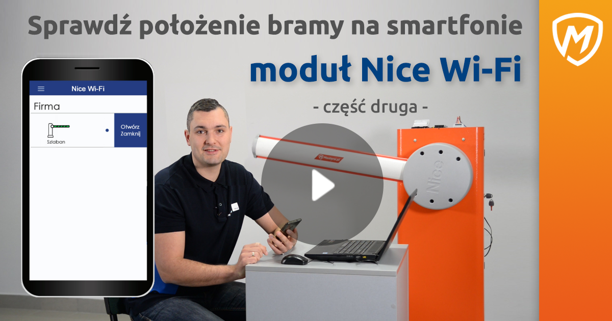 Sterownik Nice Wi-Fi - Sprawdź położenie bramy na smartfonie Cz.2